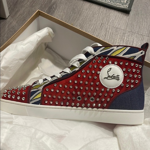 Christian Louboutin | Shoes | Christian Louboutin Red Sole Sneakers ...